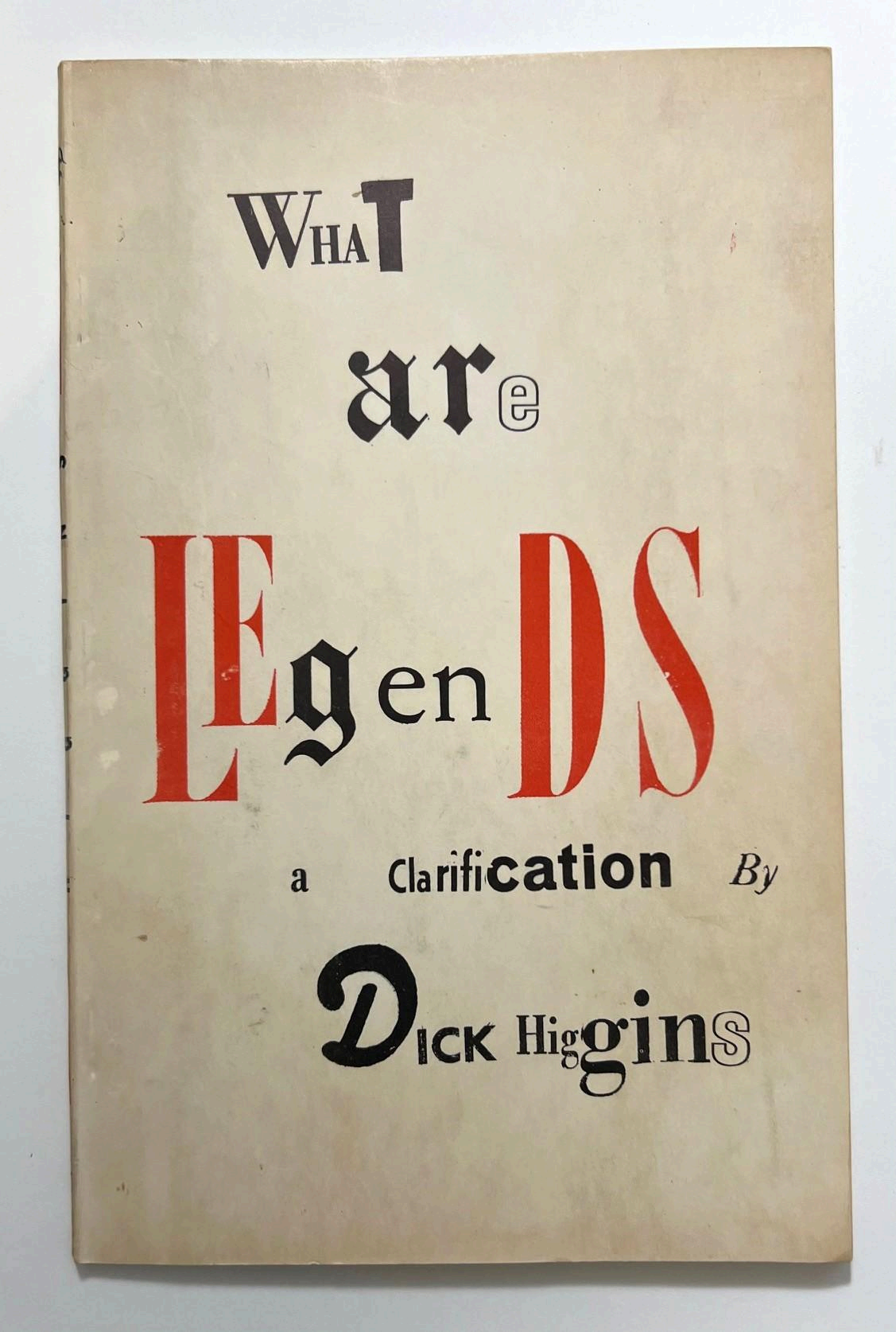 Fluxus artist Dick Higgins’s first collection – Glenn Horowitz Bookseller